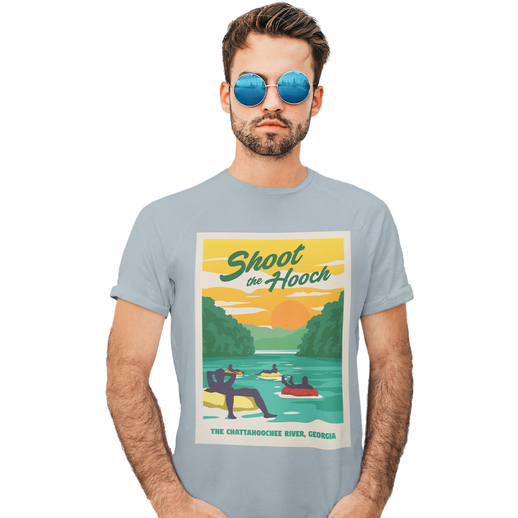 Shoot the Hooch - Chattahoochee River T-Shirt – Neck of the Woods ...
